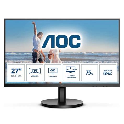 AOC QHD LED Backlit monitor Q27B3MA Маркет Балтазар 079 276 565 071 454 079