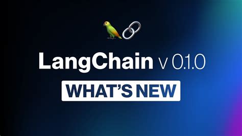 LangChain V Launch Introduction YouTube