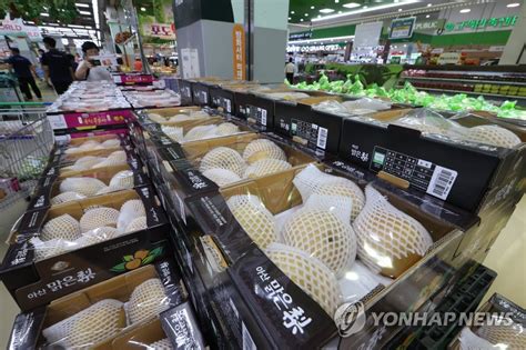 사과·배 작년보다 생산량 줄어 가격 오를 전망 연합뉴스