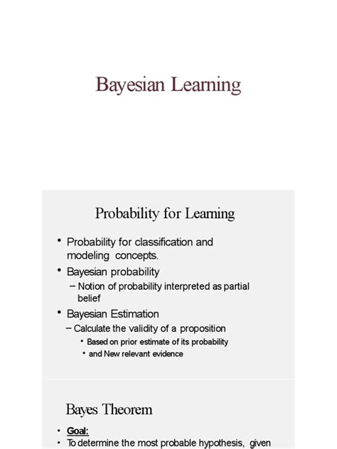 bayesian learning pdf bayesian network bayesian inference
