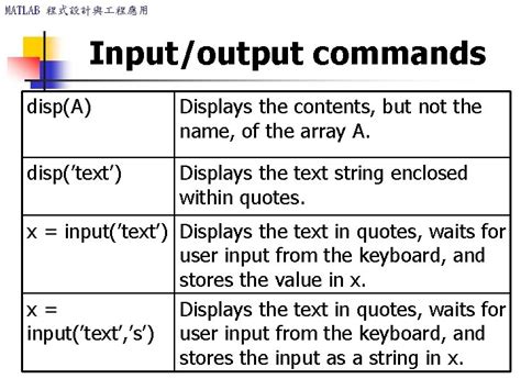Matlab The Workspace Browser Matlab The Array Editor