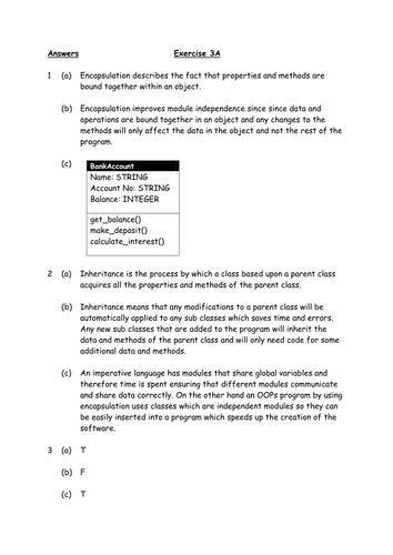 Advanced Higher Computing Science Programming Paradigms Teaching Resources