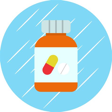 Tablets Bottle Vector Icon Design 20141768 Vector Art At Vecteezy