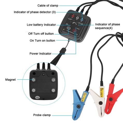 Buy Walfront Sequence Detector Ac 70 1000v Etcr1000c Non Contact