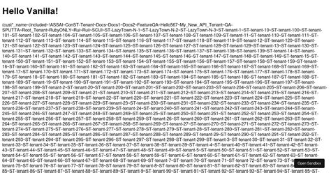 Jsurl Example Forked Codesandbox