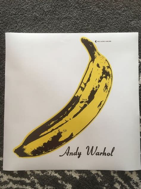 Andy Warhol The Velvet Undergrounds Banana Album Cover Barnebys