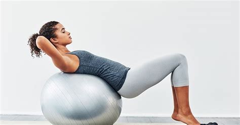 Moves That Prove An Exercise Ball Is The Underrated Way To Stretch Your Lower Back Ball