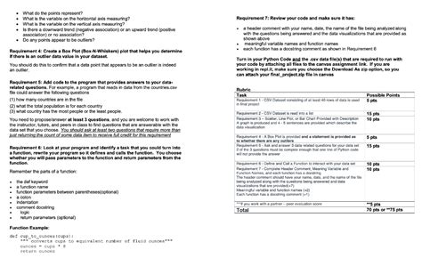 Requirement 1 Choose A Data Set Look At The Links In