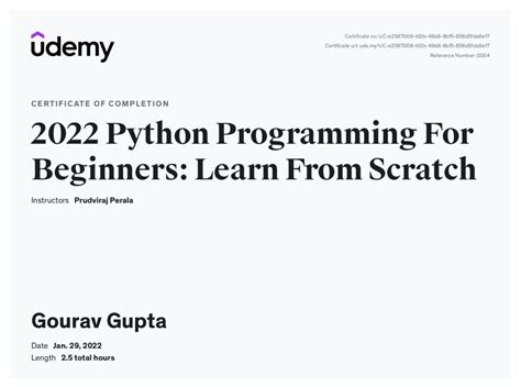 gourav gupta on linkedin udemy course completion certificate