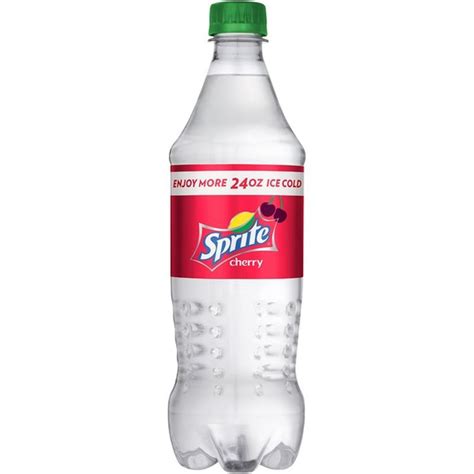 Sprite Cherry Soda 24 Fl Oz Instacart