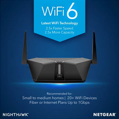 Netgear Nighthawk Rax40 Dual Band Ax4 Wifi 6 Router Ax3000 Kaira India