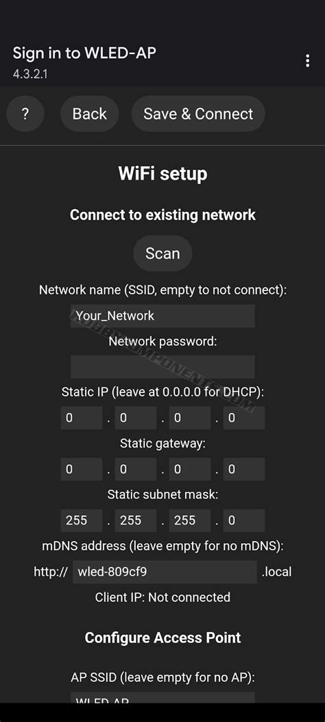 Our Esp Argb Module Now Comes With Wled Preinstalled