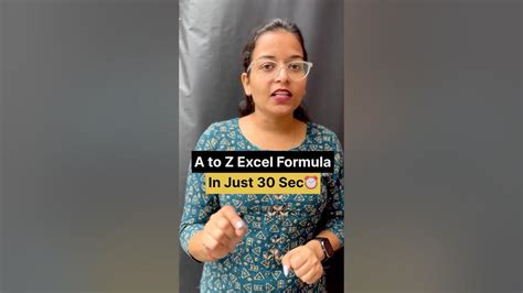 All Excel Formulas 👍 Excel Exceltutorial Shortsvideo Youtube
