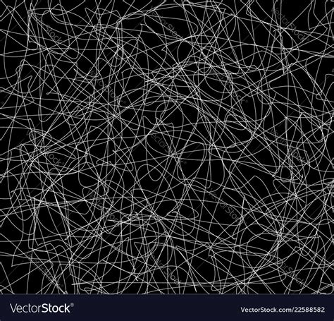 Random Lines Abstract Texture Entangled Royalty Free Vector