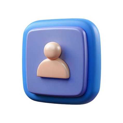 3d Flat Icon As Social Media Icon With Blank Space For Custom Branding Concept As A Customizable