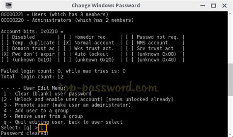 How To Clear Windows 7 8 10 Password With Parted Magic