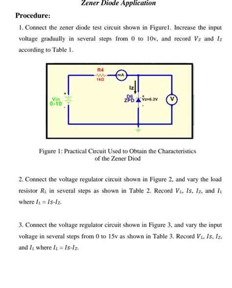 zener diode tester circuit diagram
