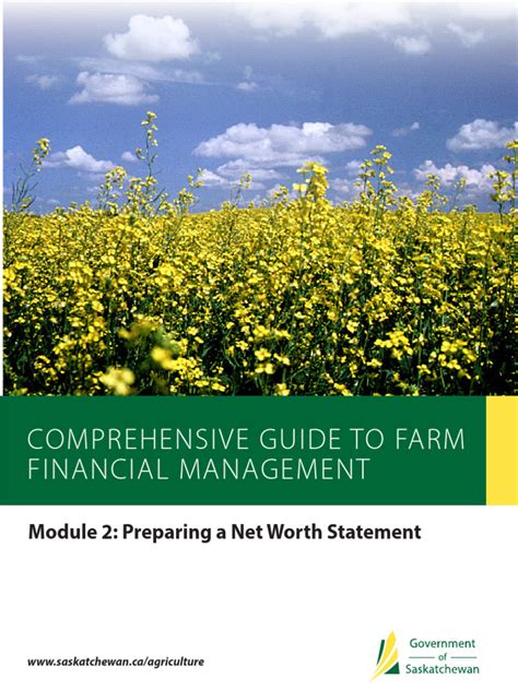 85779 Module 2 Preparing A Net Worth Statement Pdf Equity Finance Net Worth