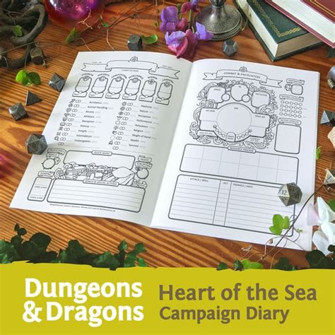 Dnd Journal Etsy