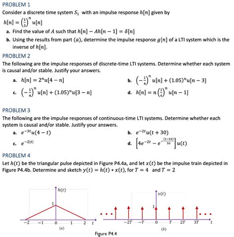 Solved Problem 1 Consider A Discrete Time System S1 With An