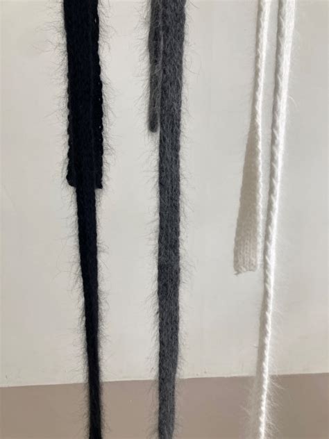 앙고라 롱 머플러 3color 에이블리