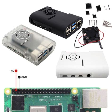 Abs Plastic Case Enclosure With Cooling Fan Heatsi Grandado