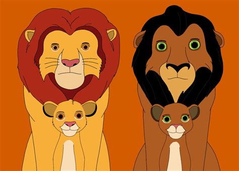 The Lion King And The Lioness Queen By Robsondoodle On Deviantart