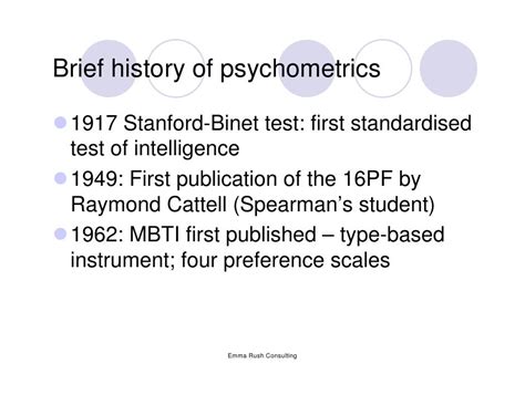 Psychometrics Slides