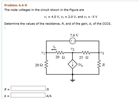 solved problem 4 3 3 determine the node voltage va for the