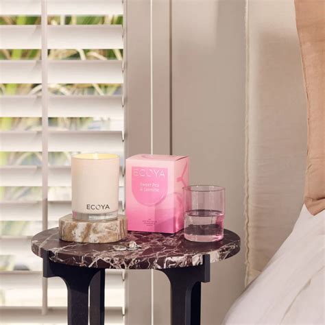 Ecoya Madison Sweet Pea Jasmine Candle 400g Minimax