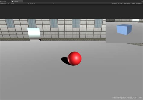 unity中使用rawimage和rendertexture在ui界面上投影其他相机拍摄的内容，并实现控制投影在rawimage中摄像机的移动