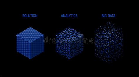 analysis of information data mining visualization stock vector illustration of choices