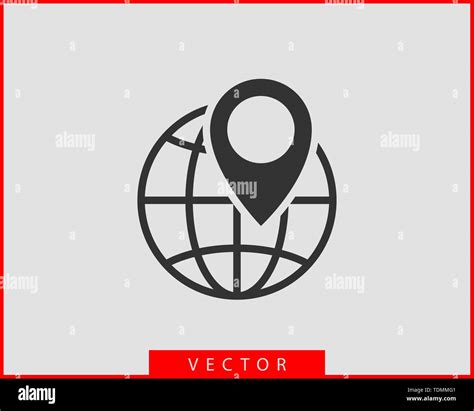 Map Icons Marker Pointer Pin Location Vector Icon Gps Navigation Symbol Stock Vector Image