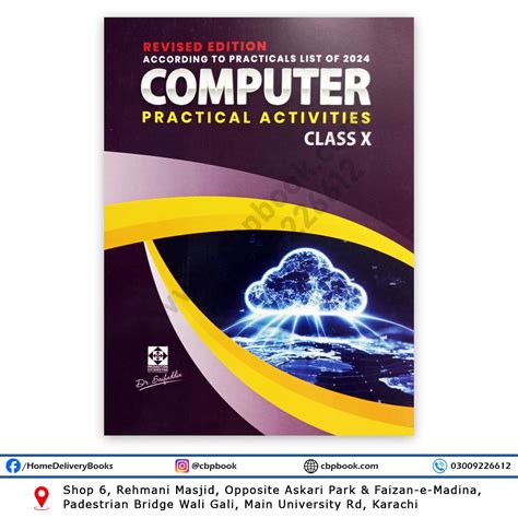 Computer Practical Activities For Class X Class 10 By Dr Saifuddin Cbpbook