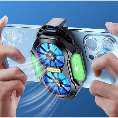 Dual Fan Rechargeable Long Lasting Stronger Cooling Fs01 Air Cooling