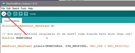Arduino Neopixel Blink Adafruit Qt Py Esp32 C3 Wifi Dev Board