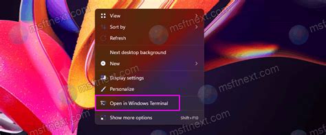 How To Hide Open In Windows Terminal From Windows 11 Context Menu