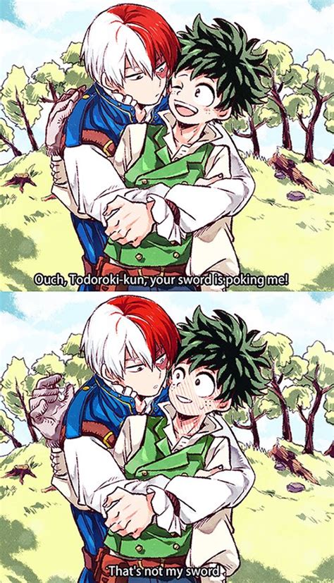 Midoriya Izuku And Todoroki Shouto Boku No Hero Academia Drawn By Reiquil Danbooru