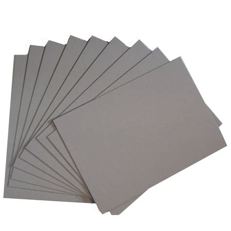 Greyboard Mount Board 1500 Microns A4 Backing Model Board Thick Card 25