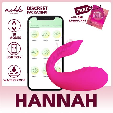 Midoko PleasureElf LDR Toy App Controlled Dual Pleasure Vibrator Sex Toy Like Lush Gen