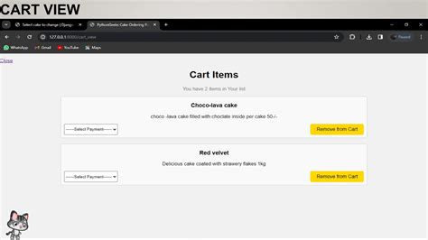 Cake Ordering System Python And Djangopptx