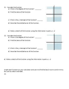 Algebra 2 Unit 4 Review By Josh Mayhew TPT