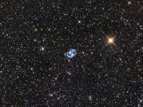 M76 The Little Dumbbell Nebula Astrodoc Astrophotography By Ron Brecher