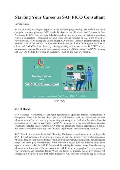Sap Fico Introduction Fico Sap Module Training