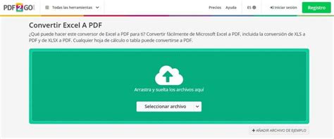 Cómo convertir un hoja de Excel a PDF