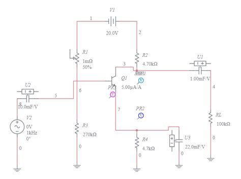 Exercise Practice 1 Multisim Live