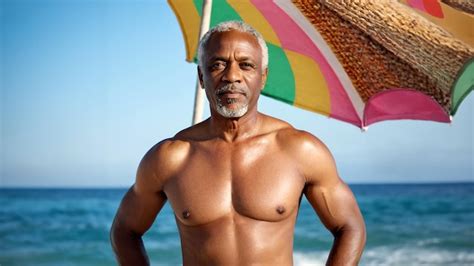 Premium Photo A Handsome Respectable Older Black Man Posing In