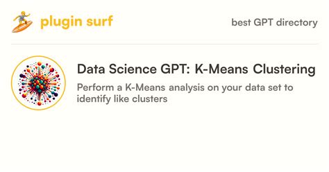 Data Science Gpt K Means Clustering Gpt Information Latest Updates