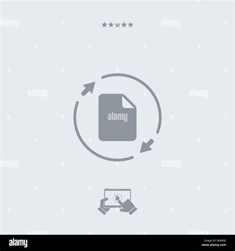 Sync File Icon Sync File Vector Sync File Symbol Sync File Design Sync File Illustration