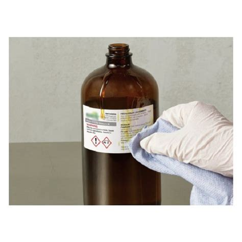 China Customized Caustic Alkalis Acids Abrasion Resistant Labels